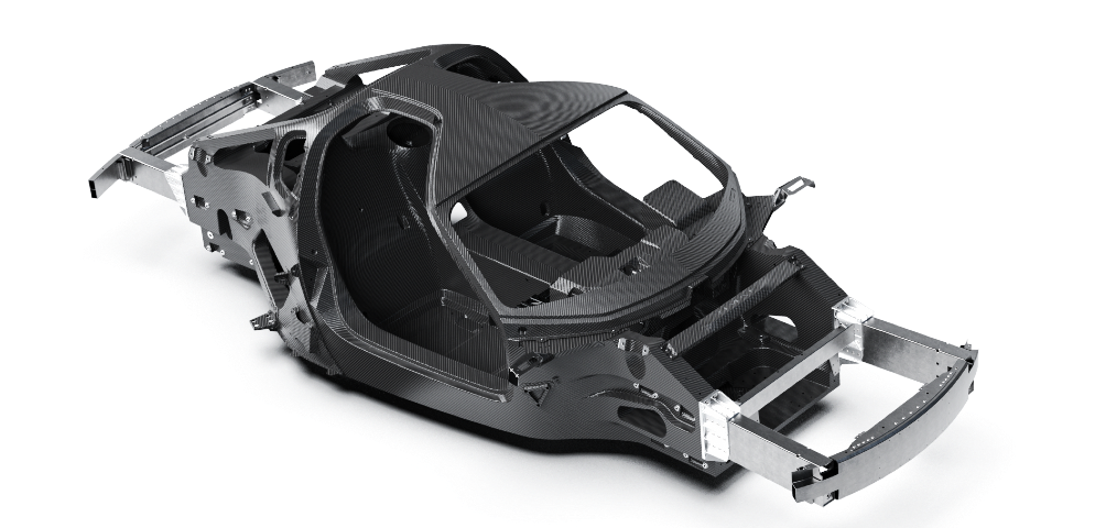 Inspection And Quality Control Of Carbon Fiber Monocoque For Hypercars